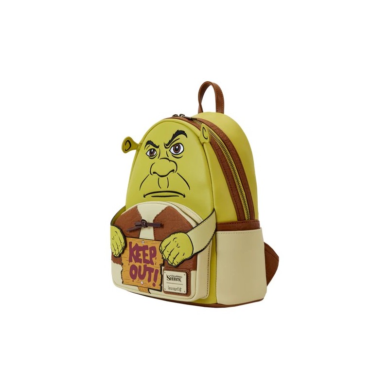 Loungefly DreamWorks Shrek Keep Out Cosplay Backpack