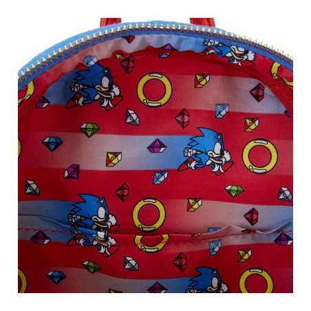 Loungefly Sega Sonic the Hedgehog Classic Cosplay Backpack